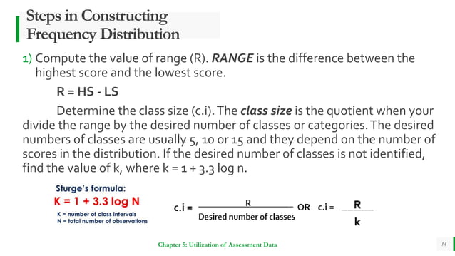 Assessment of Learning 1: Chapter 5 - Utilization of Assessment Data ...