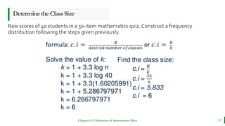 Assessment of Learning 1: Chapter 5 - Utilization of Assessment Data | PPTX