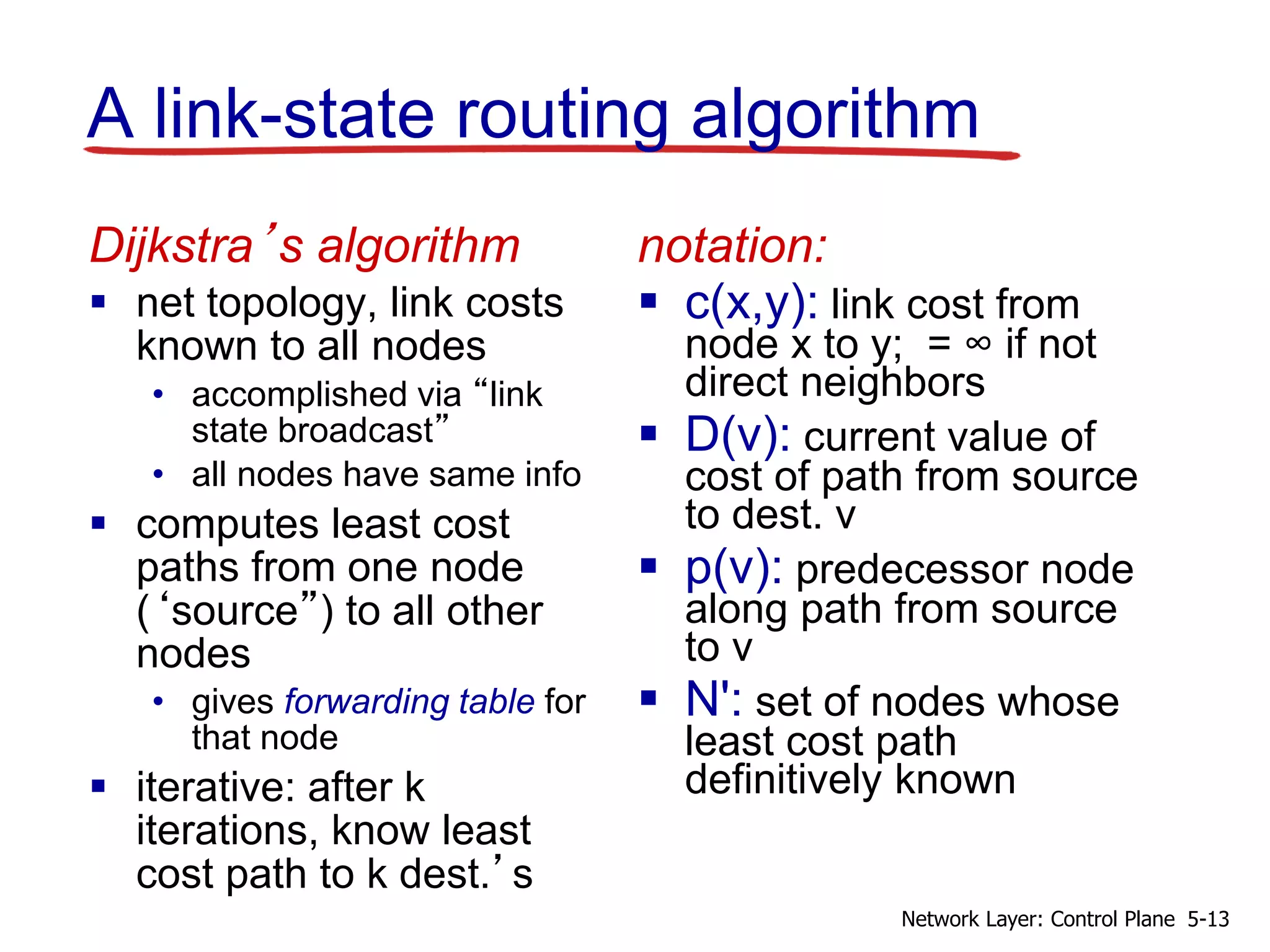 Chapter 5 - Computer Networking a top-down Approach 7th | PPT | Computer Networking | Computing