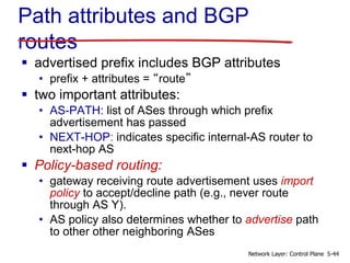 Chapter 5 - Computer Networking a top-down Approach 7th | PPT