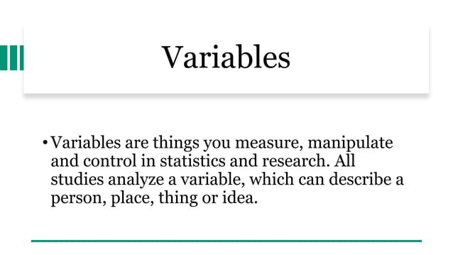 Chapter 5 variables and their types