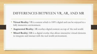 VR,AR and MR presentation for seminar.pptx