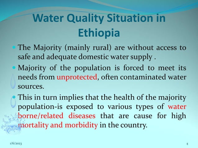 CHAPTER 5 WATER QUALITY.ppt | Chemistry | Science
