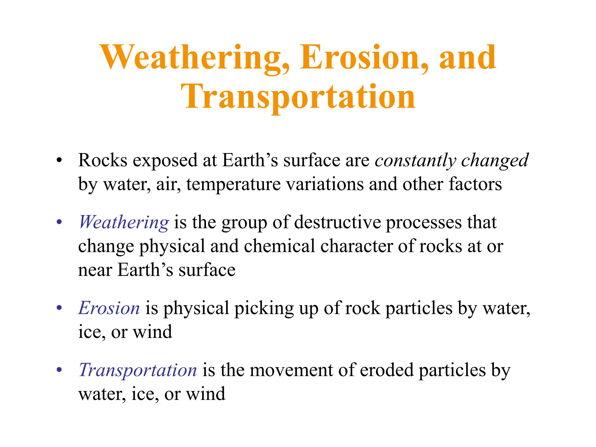 chapter 5 weathering in sedimentary rocks | PPT