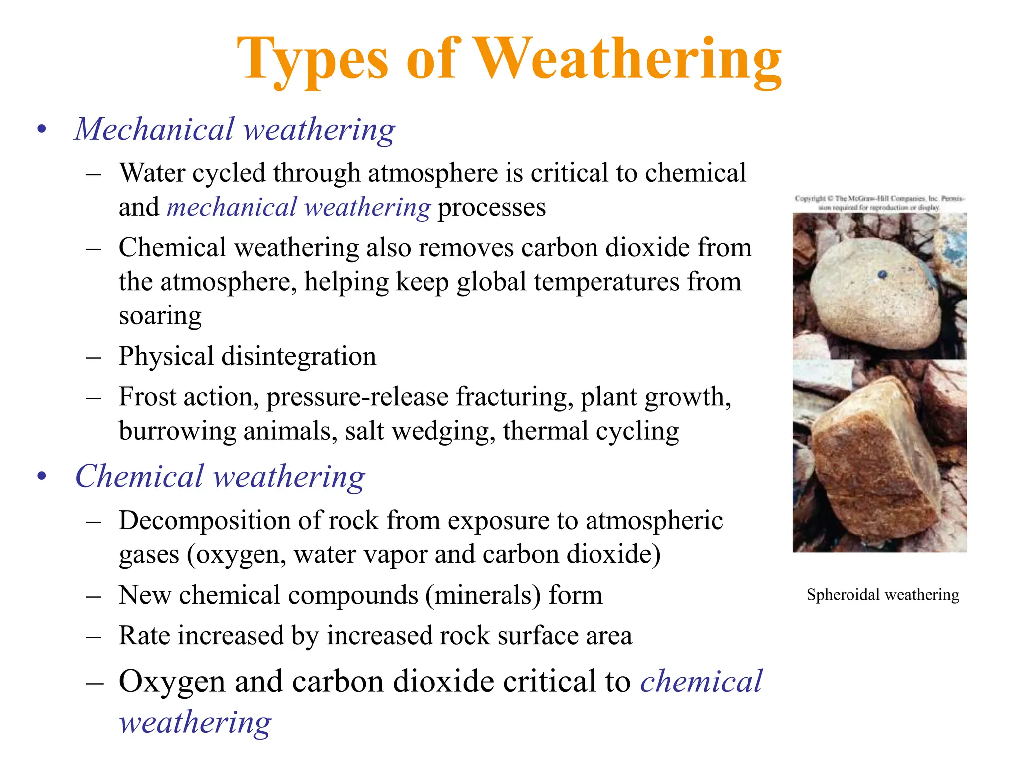 chapter 5 weathering in sedimentary rocks | PPT