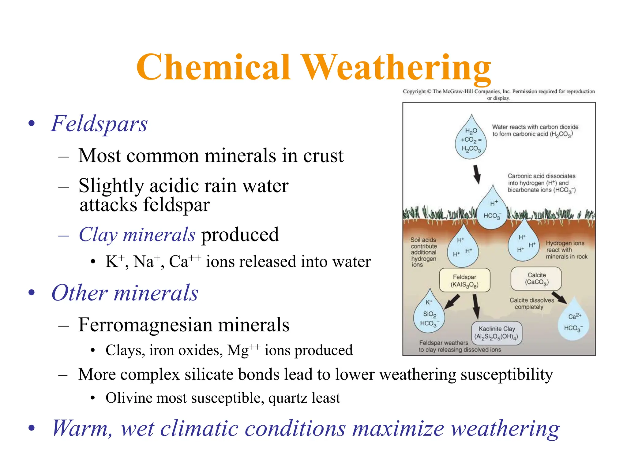 chapter 5 weathering in sedimentary rocks | PPT