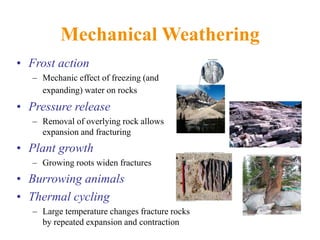 chapter 5 weathering in sedimentary rocks | PPT