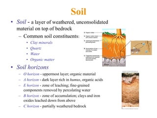 chapter 5 weathering in sedimentary rocks | PPT