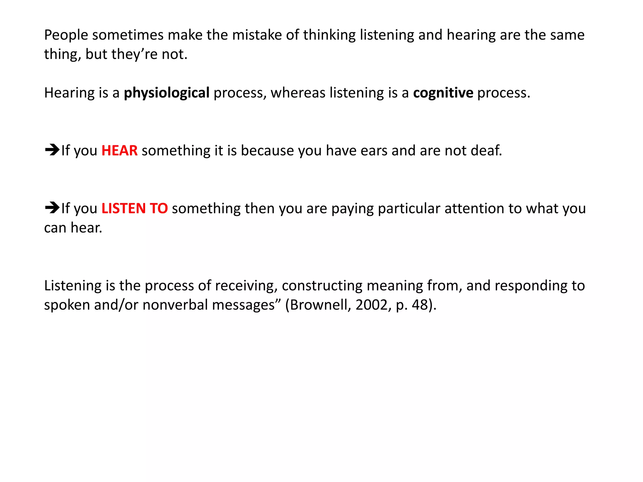 Chapter 5 (what is listening + types) | PPTX
