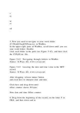 CHAPTER 5 Working with Windows and CLI Systems26020. An i | DOCX