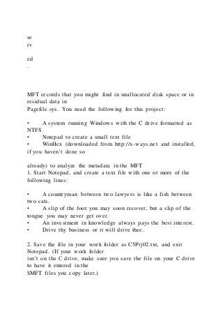 CHAPTER 5 Working with Windows and CLI Systems26020. An i | DOCX