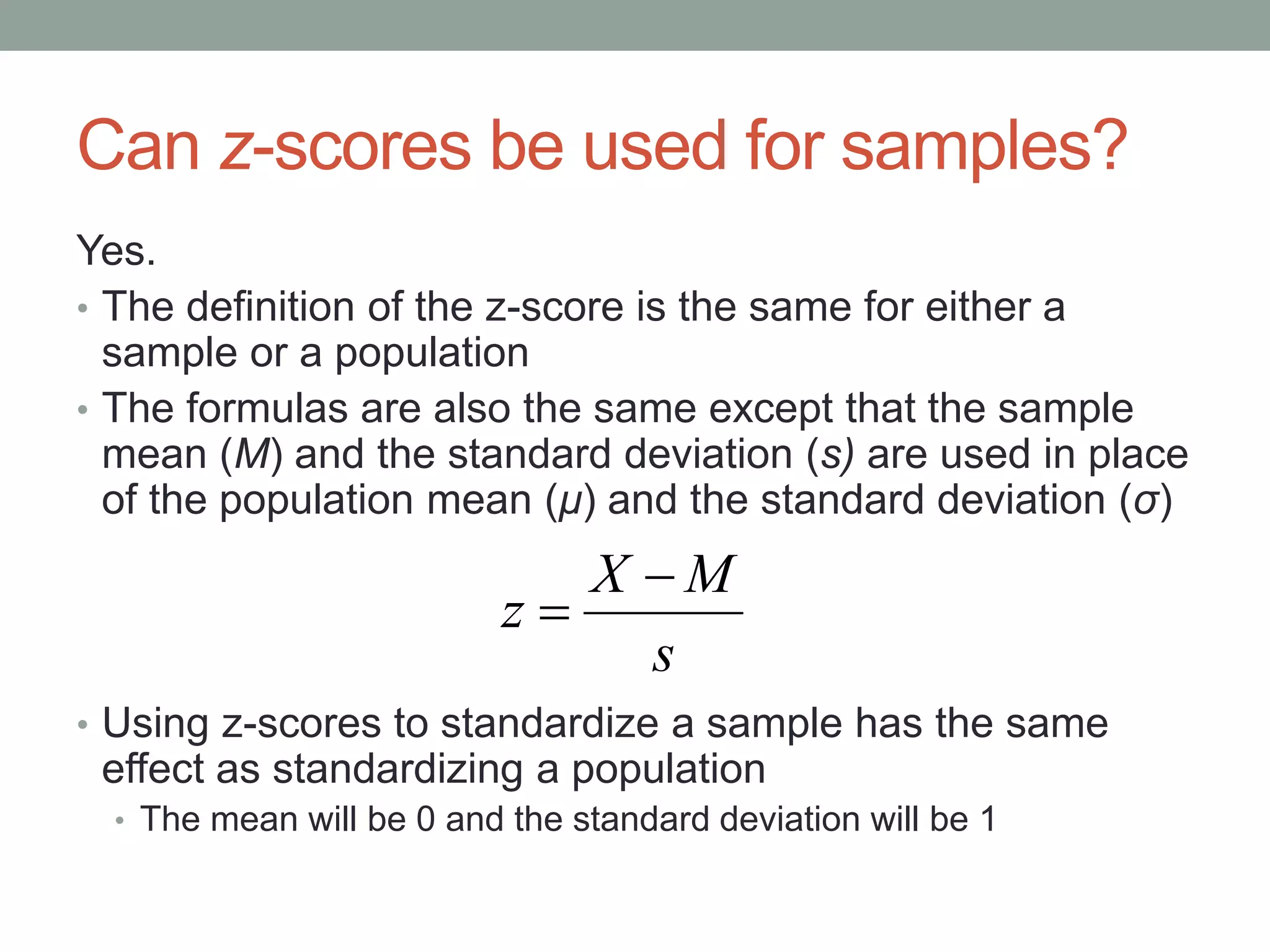 z-scores | PDF