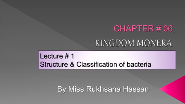 KINGDOM MONERA | PPT