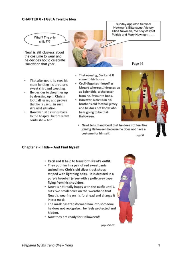 Captain Nobody Chapter 6 to 10 Summary | PDF | Women\'s Outerwear ...