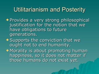 Chapter 6: Utilitarianism | PPT