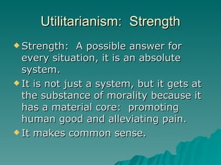 Chapter 6: Utilitarianism | PPT