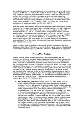 New Product Development and Strategy | DOC | Startups | Business