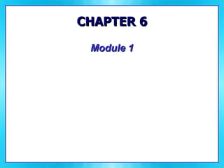 Chapter 6 | PPT
