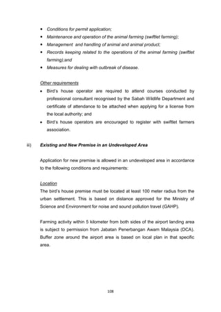 PROPOSED GUIDELINE FOR SWIFTLET FARMING IN SABAH | DOCX