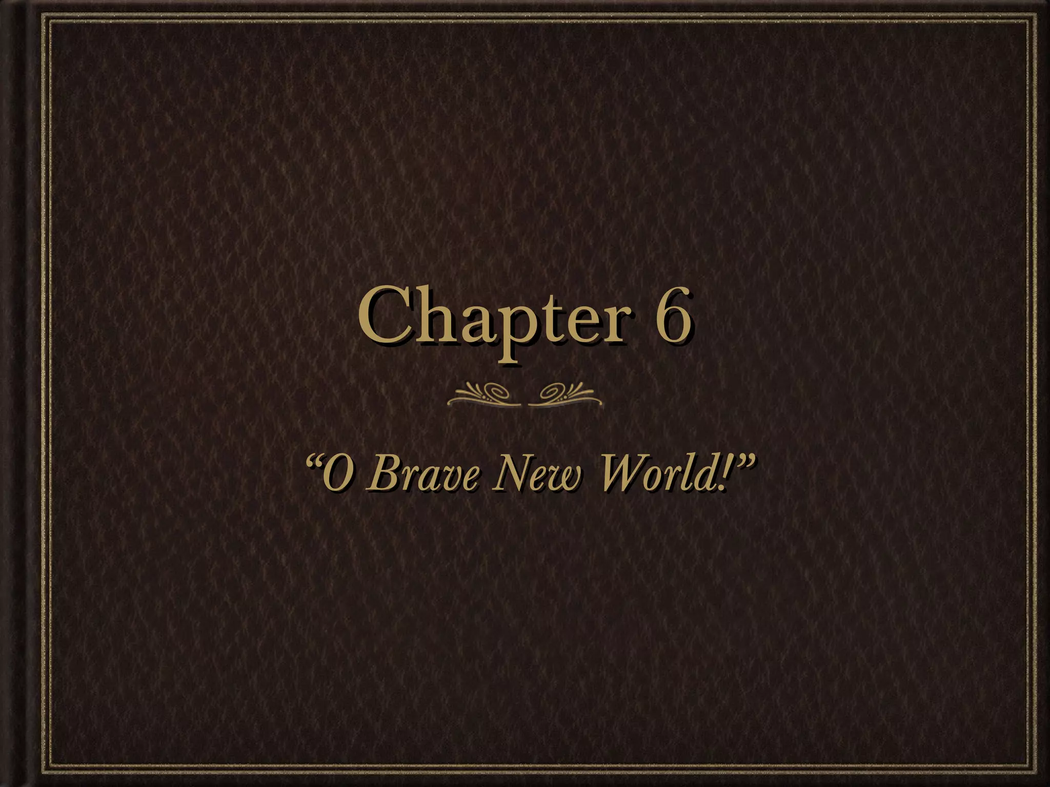 Chapter 6 | PPT