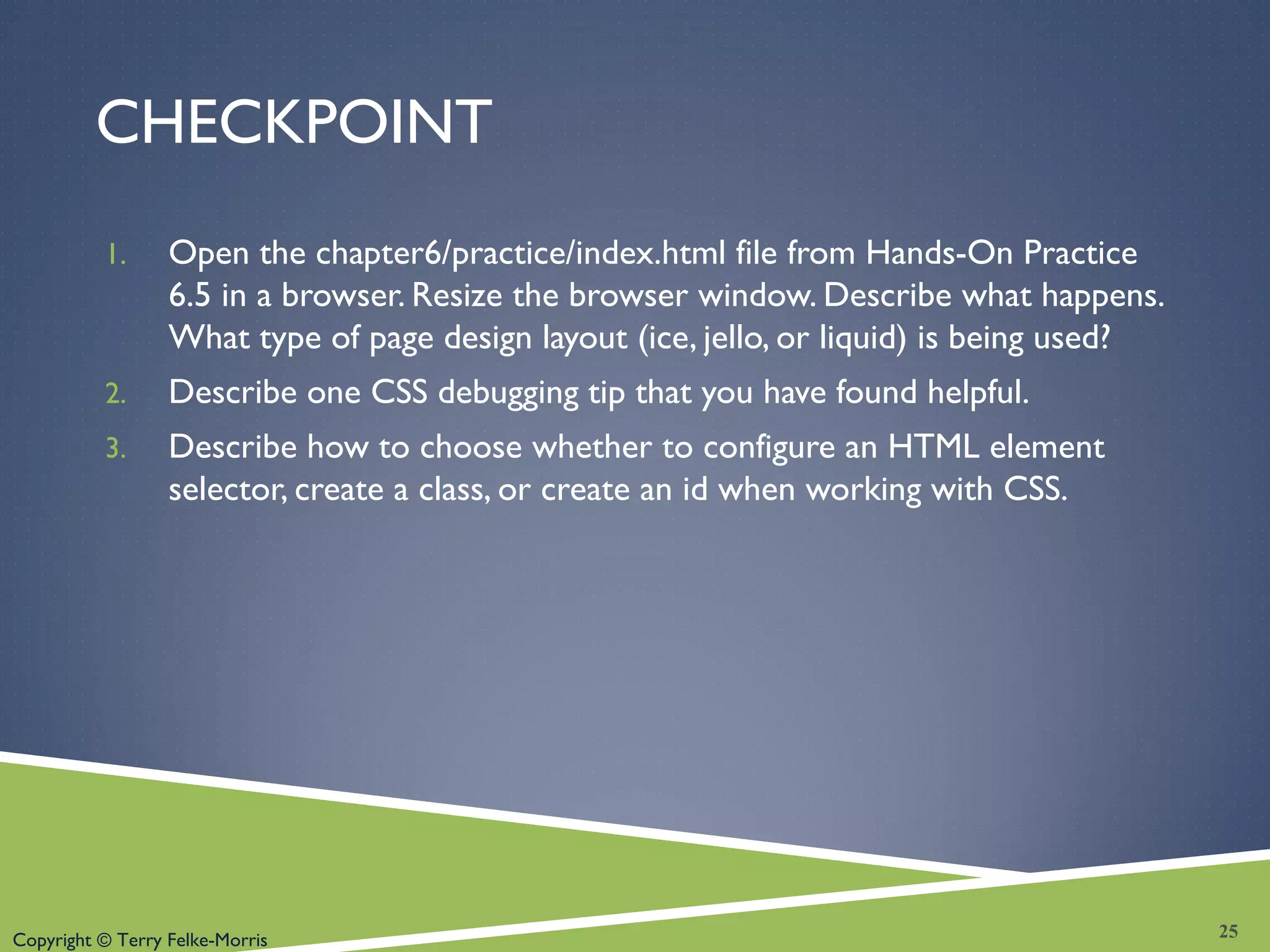 Chapter 6 - Web Design | PPT