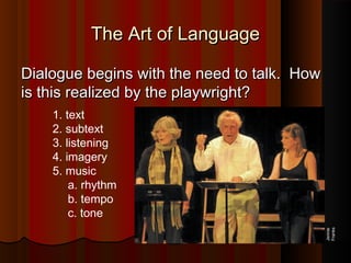 Chapter 6: The Playwright and the Script | PPT