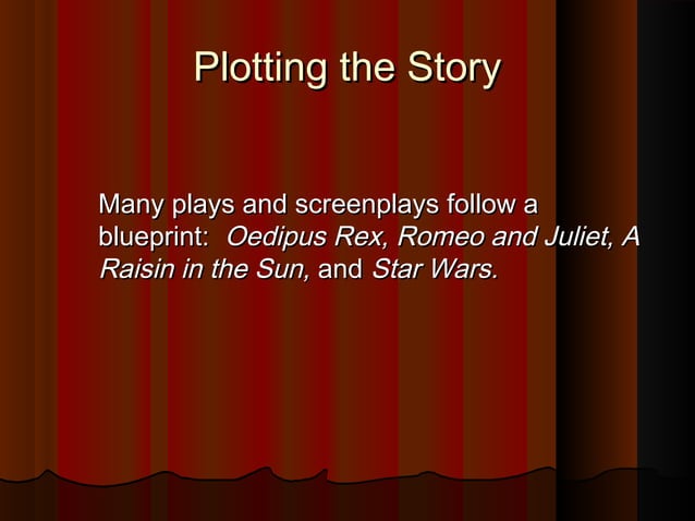 Chapter 6: The Playwright and the Script | PPT