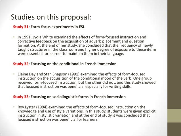 Second Language Learning in the Classroom | PPTX