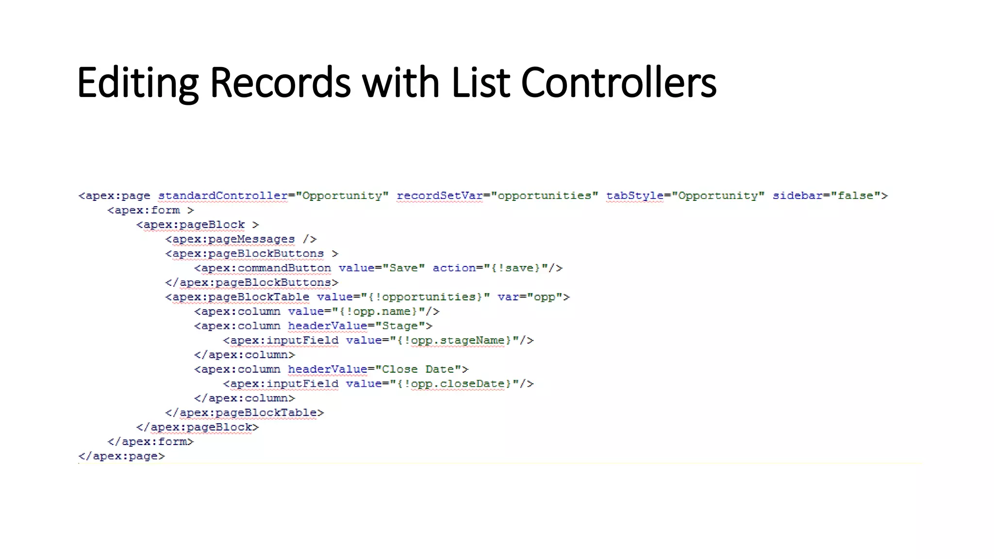 Standard List Controllers | PPT