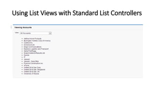 Standard List Controllers | PPT