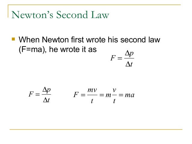 Physics - Chapter 6 - Momentum and Collisions