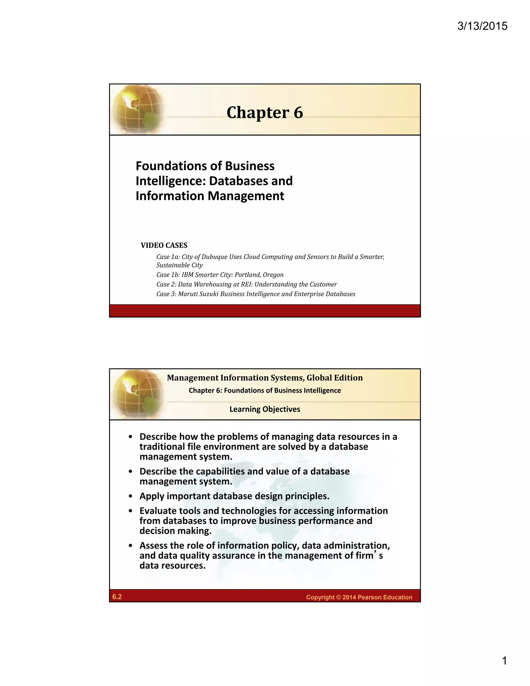 Chapter 6 | PDF | Databases | Computer Software and Applications