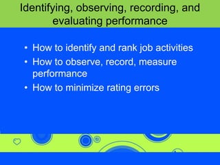 Unit- 6. Gathering performance information | PPTX