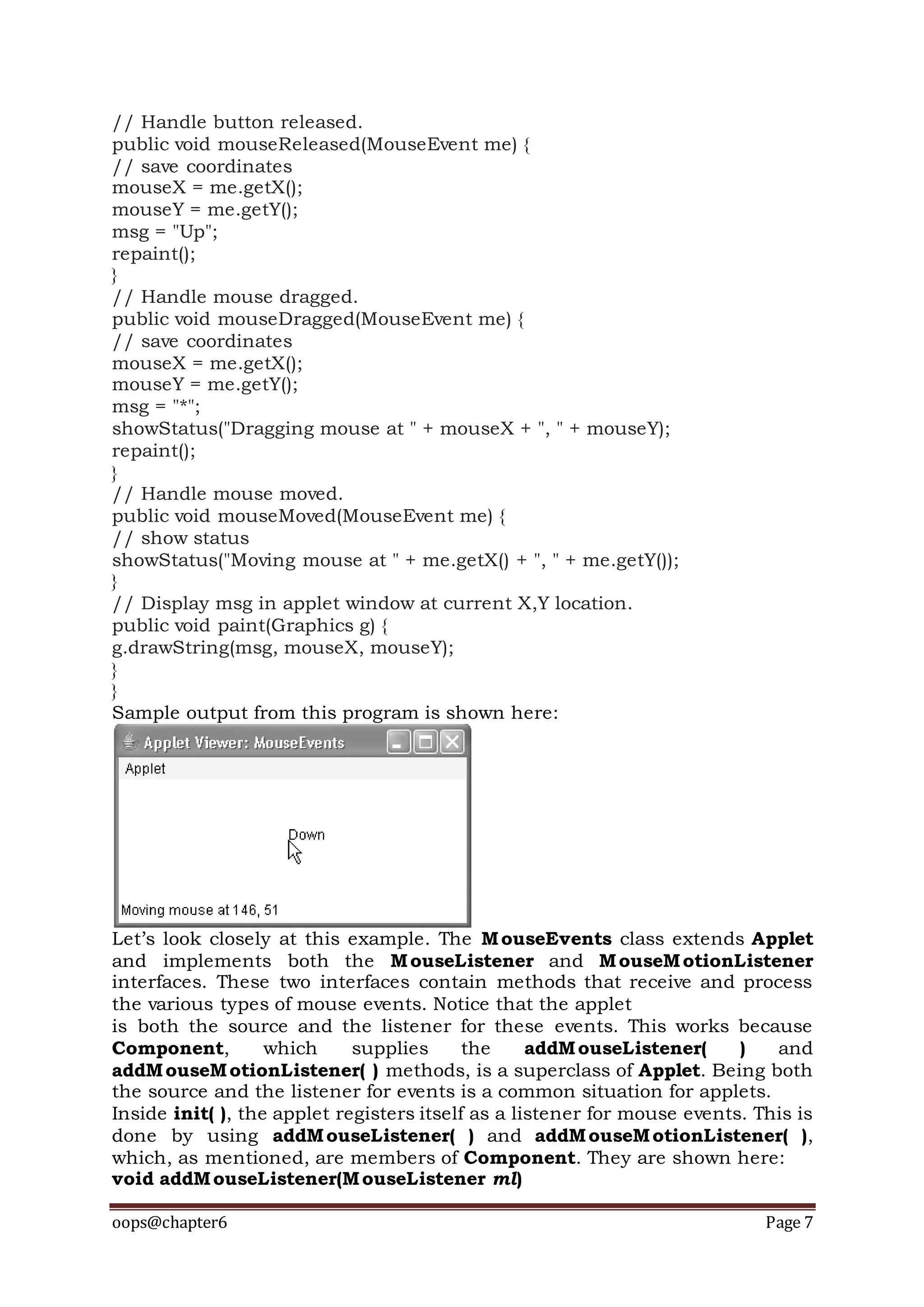 Dr Jammi Ashok - Introduction to Java Material (OOPs) | PDF
