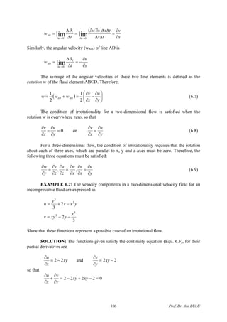 TWO-DIMENSIONAL IDEAL FLOW (Chapter 6) | PDF