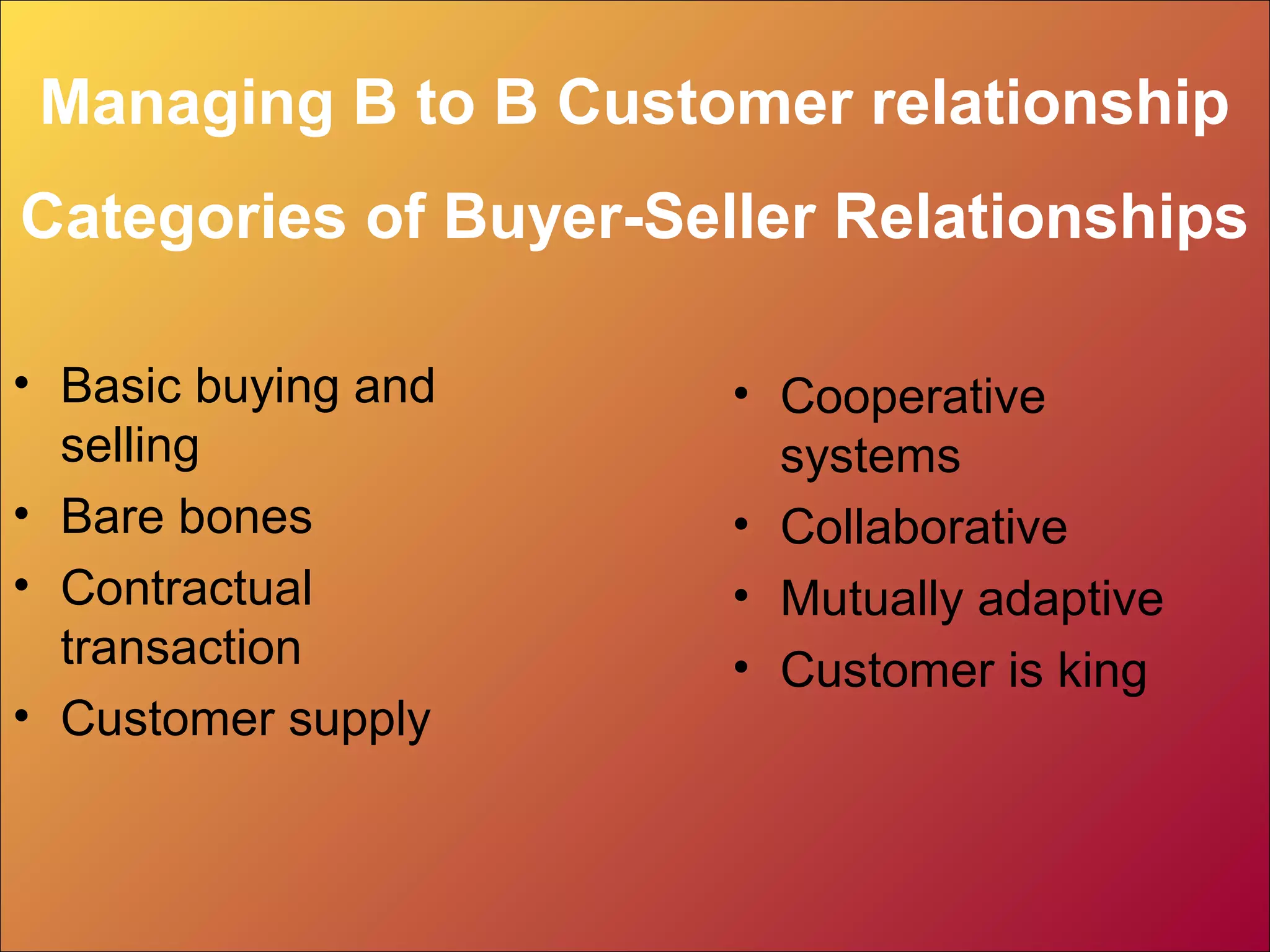 Analyzing Business Markets | PPT