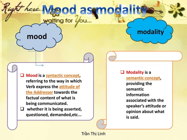 Modality | PPTX | Law