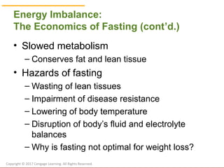 Chapter 6: Energy Balance and Body Composition | PPT