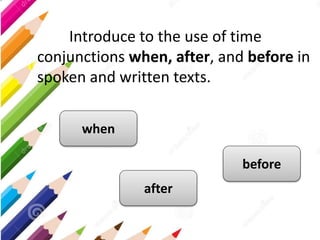 Chapter 6 After, before, when | PPTX