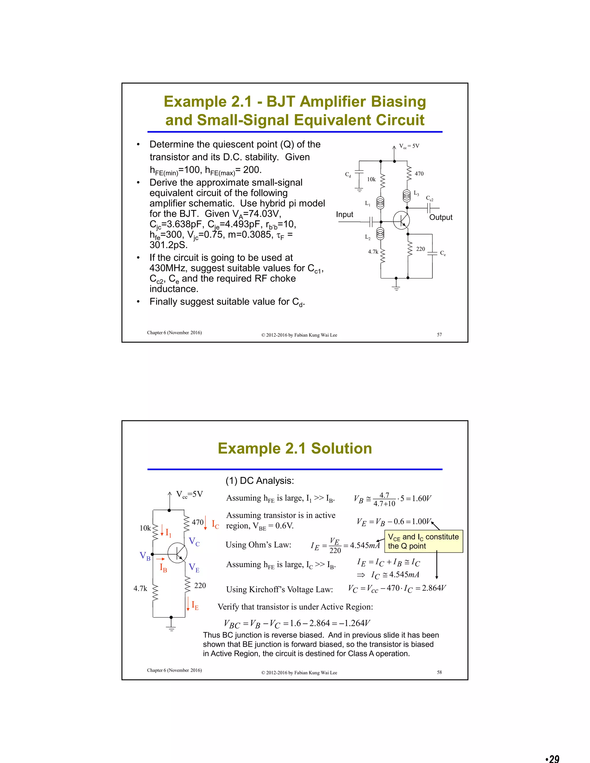 Chapter6 - Review of Passive and Active RF Lumped Components | PDF