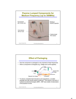 Chapter6 - Review of Passive and Active RF Lumped Components | PDF