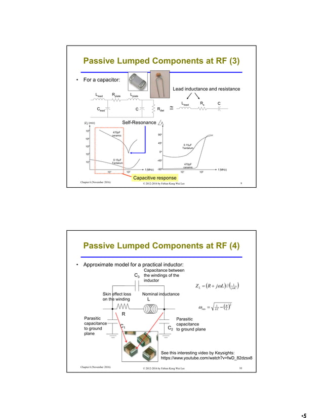 Chapter6 Review Of Passive And Active Rf Lumped Components Pdf