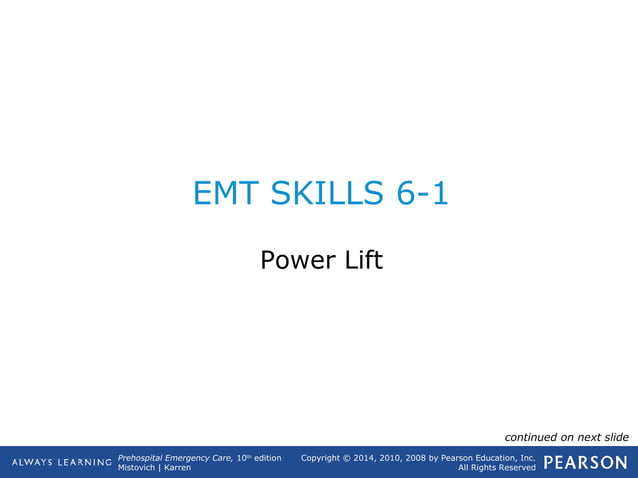 DMACC EMT Chapter 6 | PPT