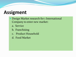 Chapter 6 - Global Information System and Market Research | PPTX