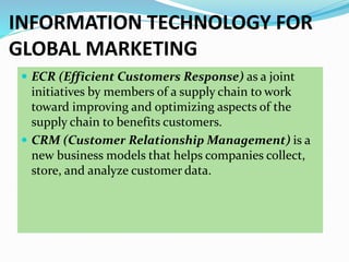 Chapter 6 - Global Information System and Market Research | PPTX