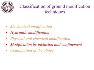 Chapter 6.0 modern foundation tech. & ground improvement | PPTX