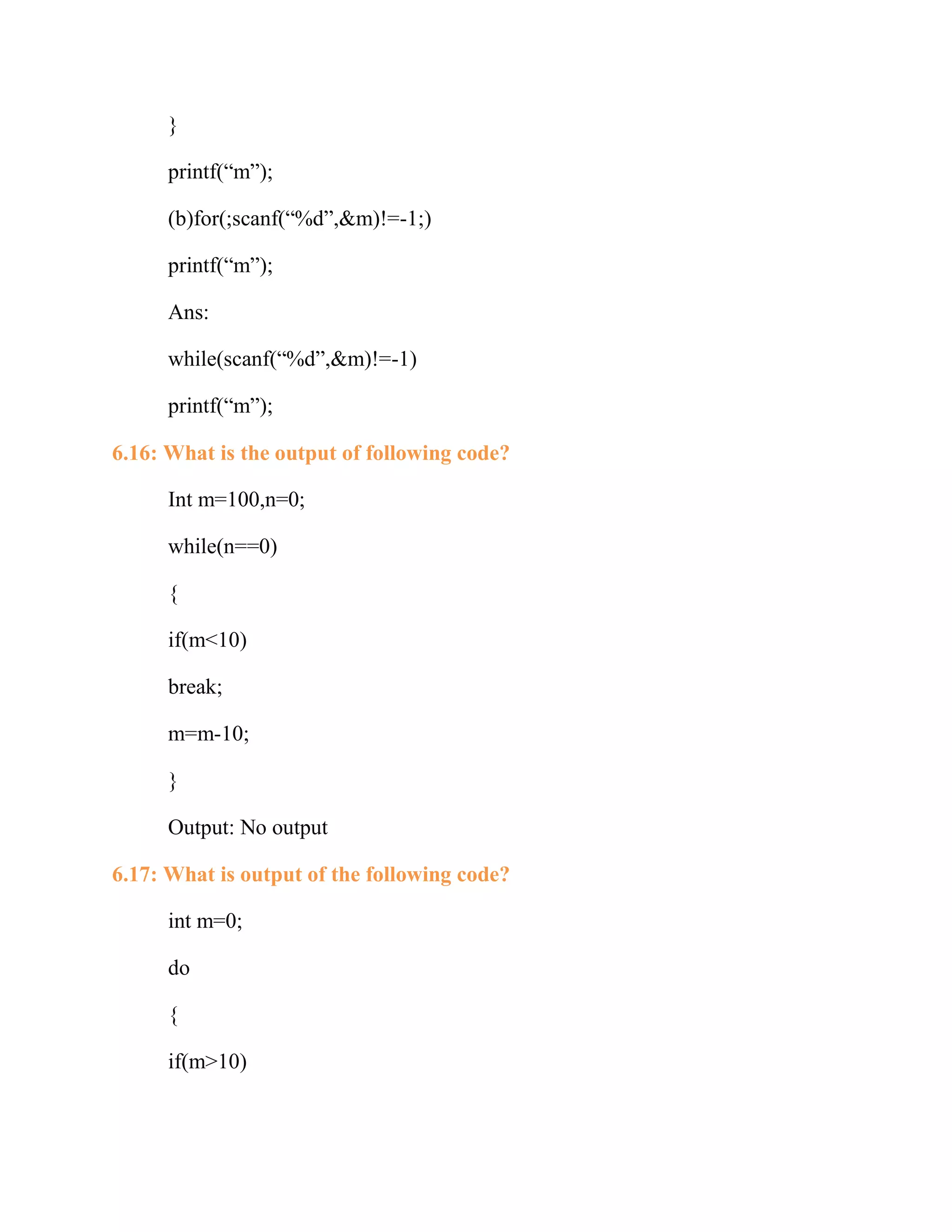 Chapter 6 Balagurusamy Programming ANSI in c | PDF
