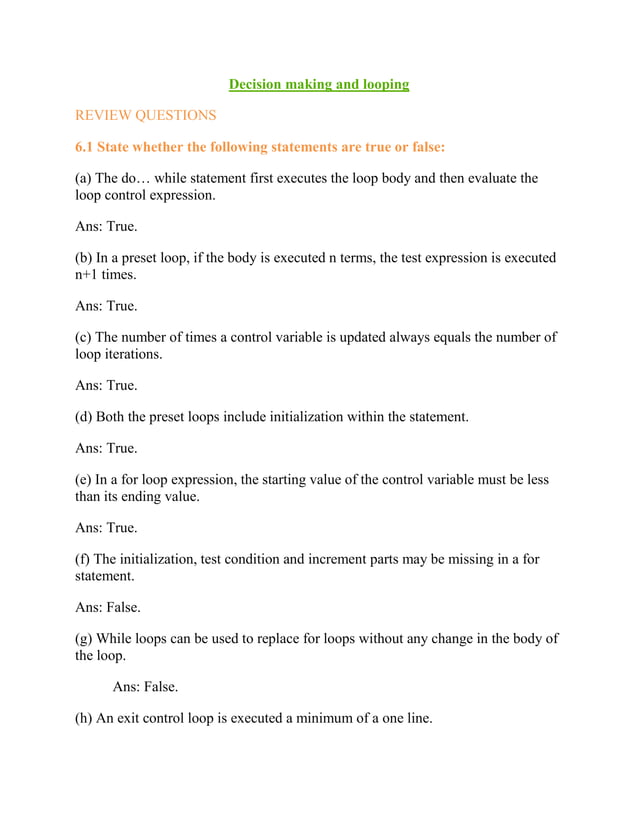 Chapter 6 Balagurusamy Programming ANSI in c | PDF