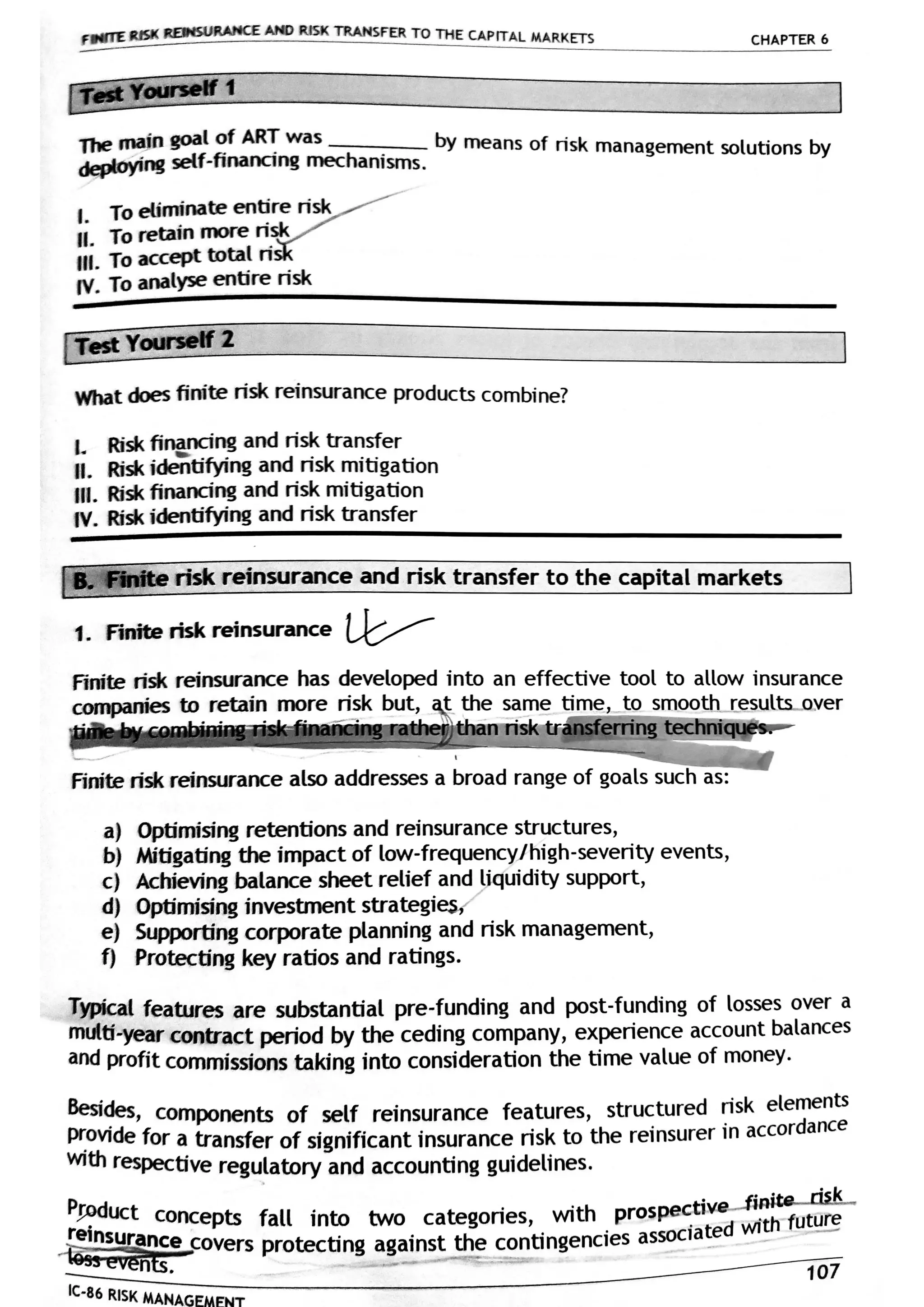 IC-86 Risk Management | PDF