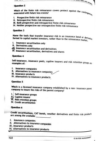 IC-86 Risk Management | PDF